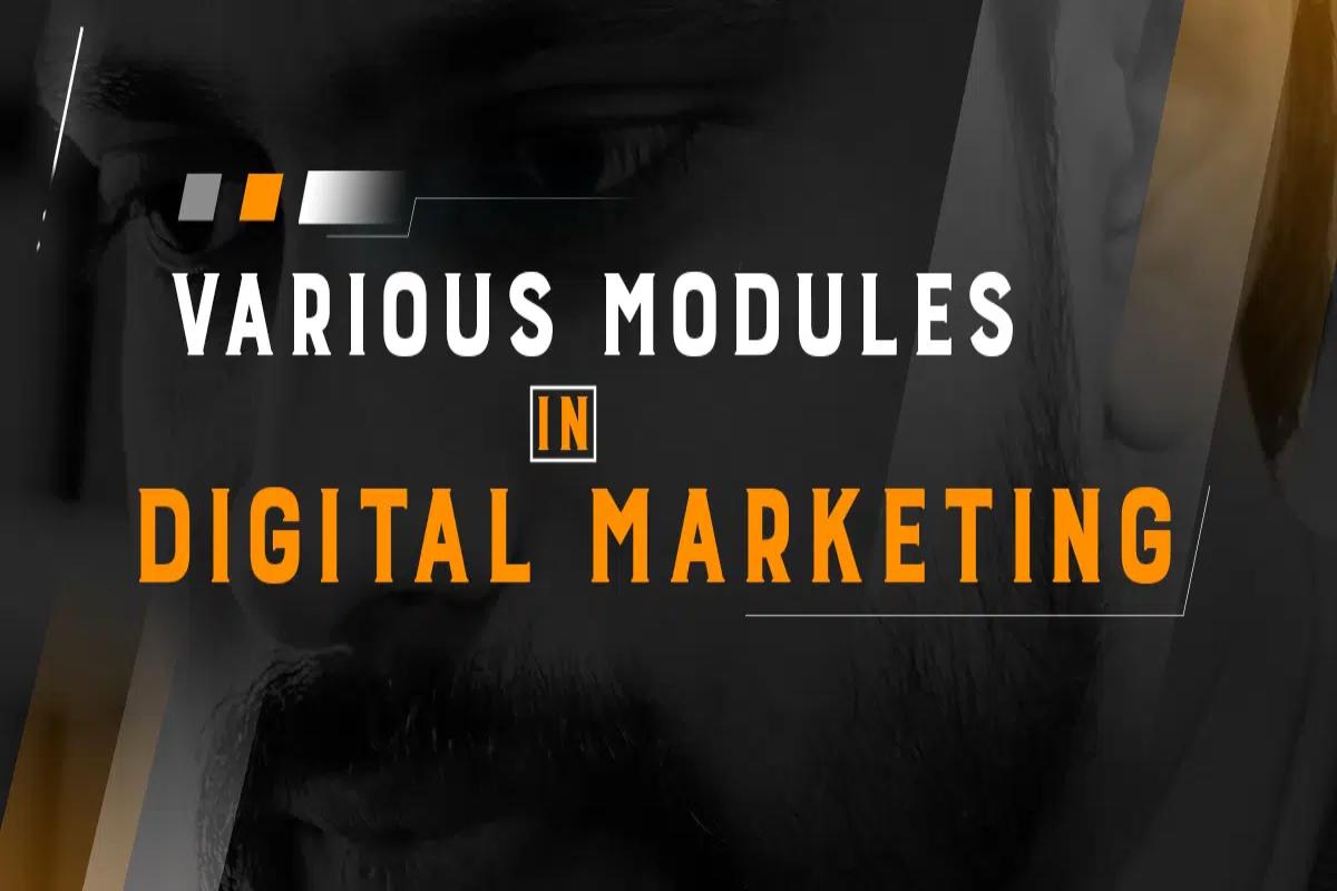 Various Modules in Digital Marketing Explained in details